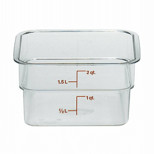2 quart Square Cambro (EACH) - Mobile Fixture